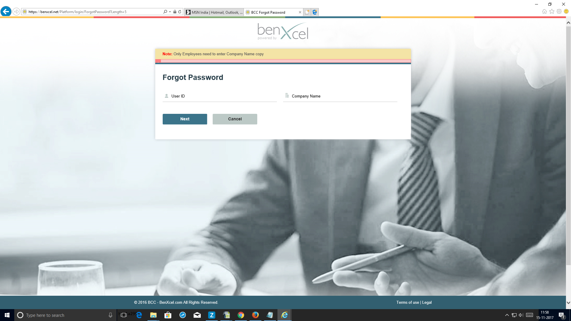 [WT-12148] Production | IE 11 | UI | Forgot password Page | instruction patch appearing after ...